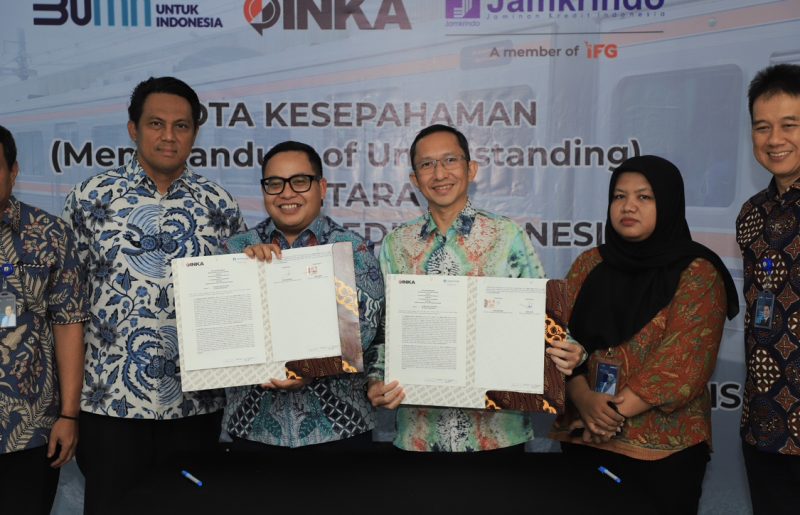 PT Jamkrindo dan PT INKA Tandatangani MoU Sinergi BUMN untuk ...