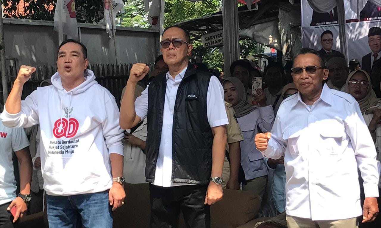 HUT RI ke-80, DPC Gerindra Kota Sukabumi Gelar Bazar Merdeka